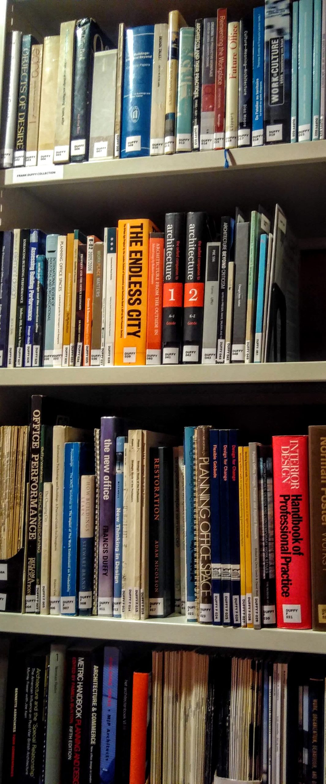 Frank Duffy Collection | Special Collections