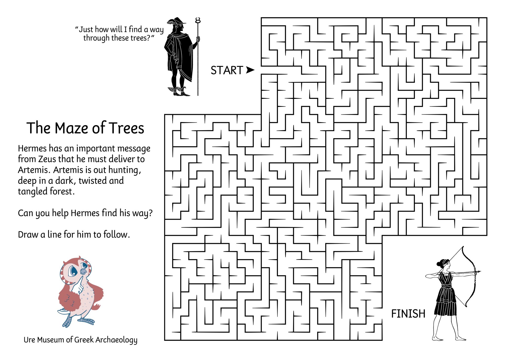 Activity Sheets & Trails – Collections – UreMuseum